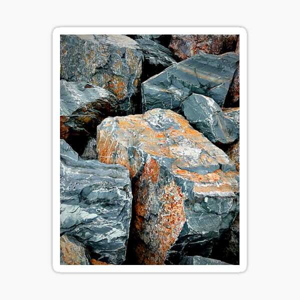 "Sea Stones" Sticker for Sale by HugsAndSnacks | Redbubble