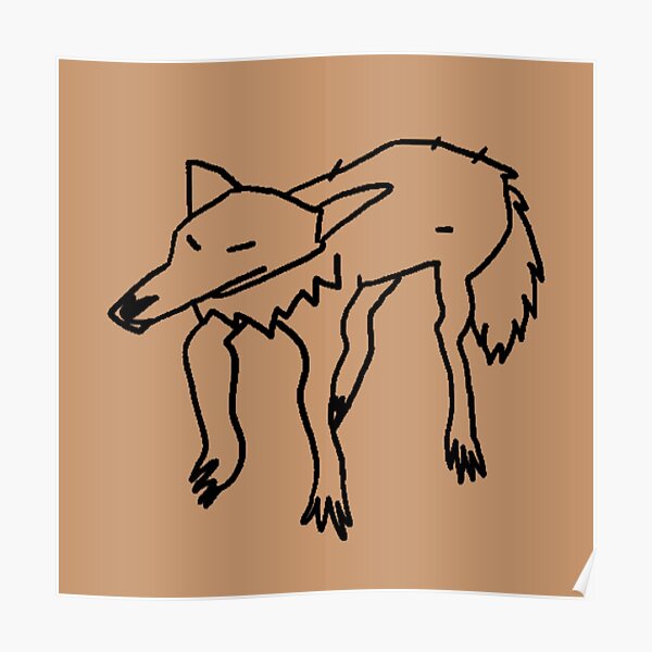 "Life is Strange 2 Sean's Wolf Tattoo" Poster by senaeksi | Redbubble