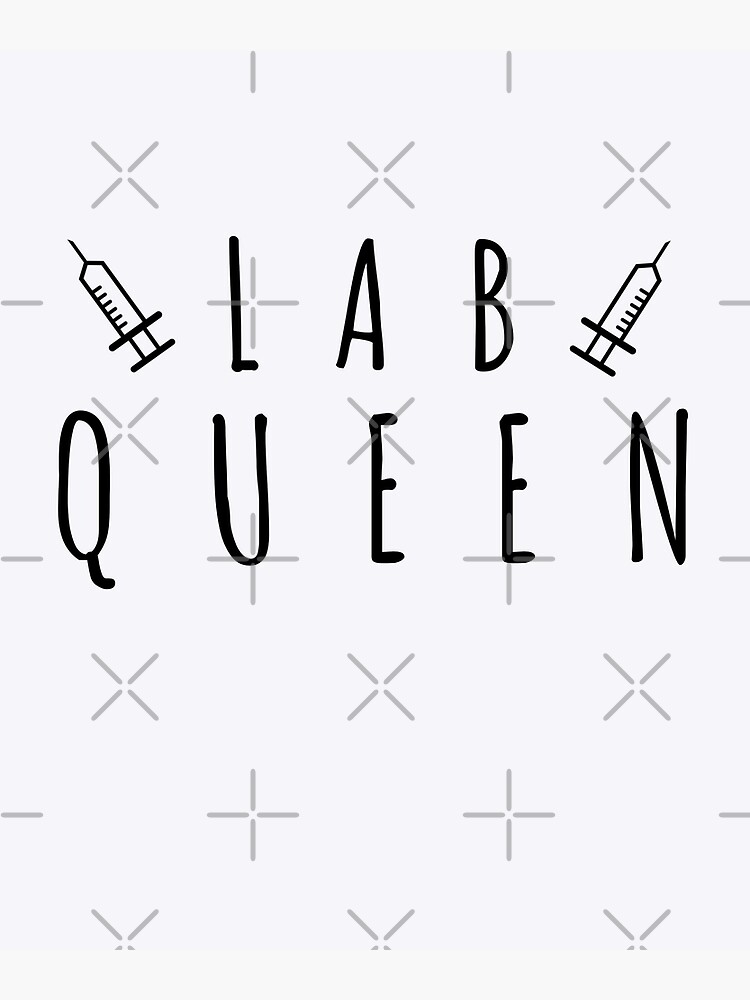 "Lab Queen" Poster for Sale by walidsam07 | Redbubble