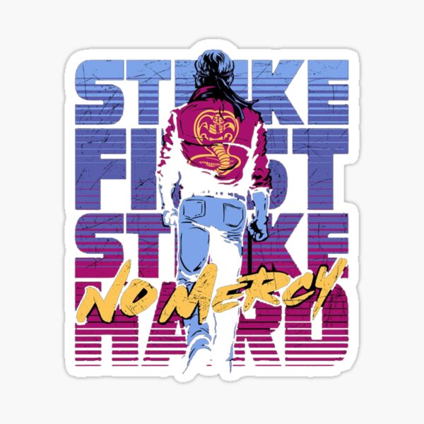 ""COBRA KAI"" Sticker for Sale by thesmallworld | Redbubble