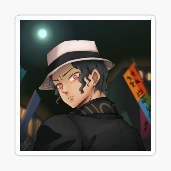 "Muzan" Sticker by Hollowbeat | Redbubble