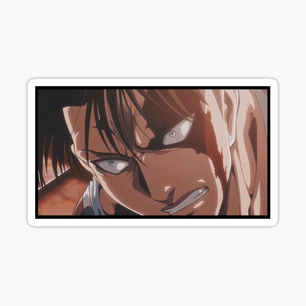 "Attack on titan - Levi " Sticker by kroma22 | Redbubble