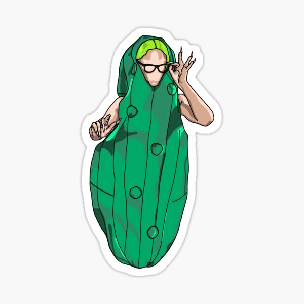 "Miz Cracker AKA Dr. Dill" Sticker for Sale by madebymagda | Redbubble