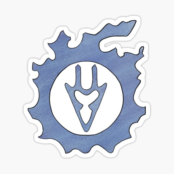 "Dragoon job icon" Sticker for Sale by meggo1983 | Redbubble