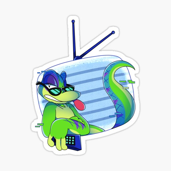 "Static Cling" Sticker for Sale by 8BitBritt | Redbubble