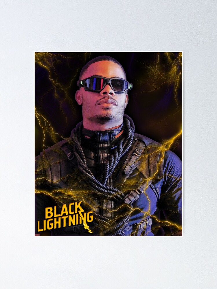 "Khalil "Painkiller" Payne - Black Lightning" Poster by vickytoriaq ...