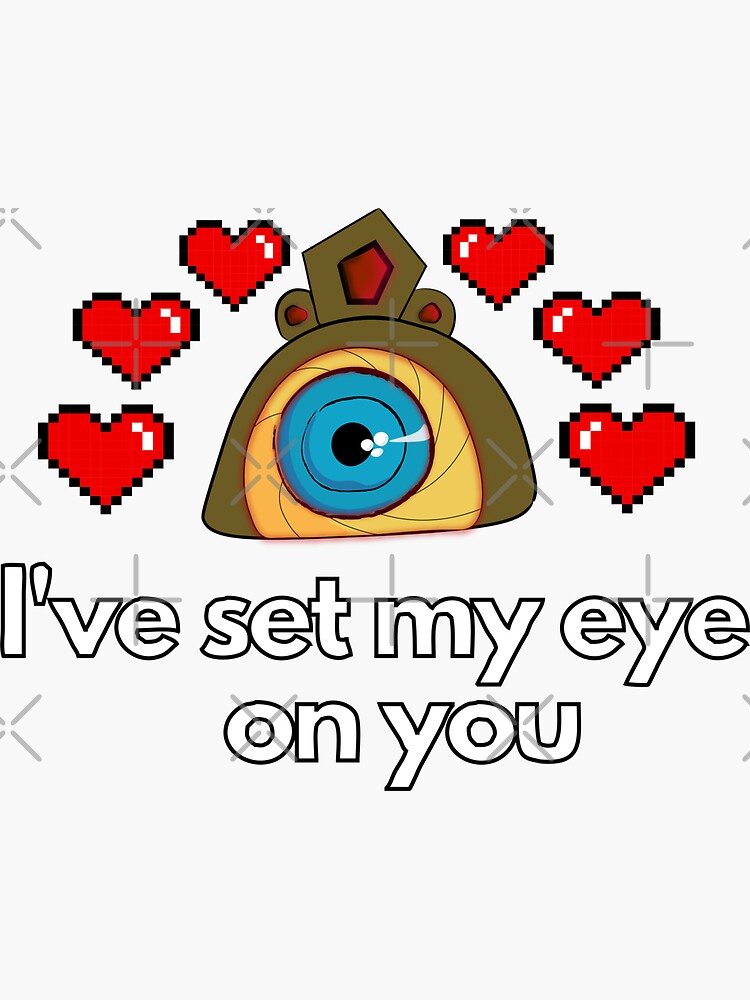 "BOTW Guardian " Sticker for Sale by Geekygamerslair | Redbubble