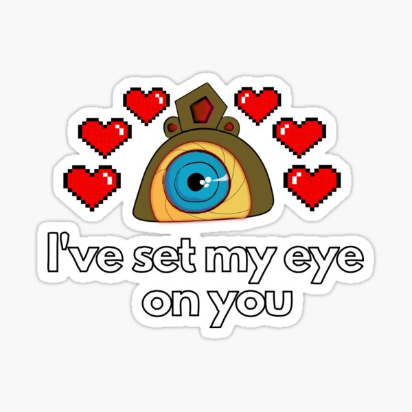 "BOTW Guardian " Sticker for Sale by Geekygamerslair | Redbubble