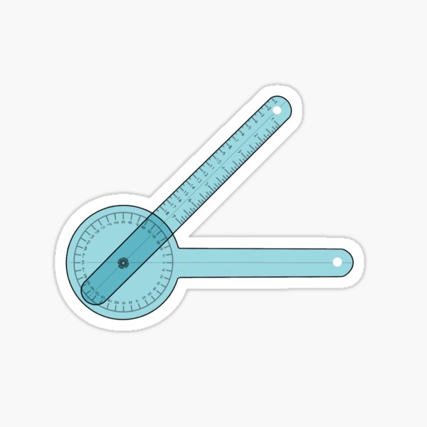 "Goniometer PT" Sticker for Sale by LilCandyCorn | Redbubble