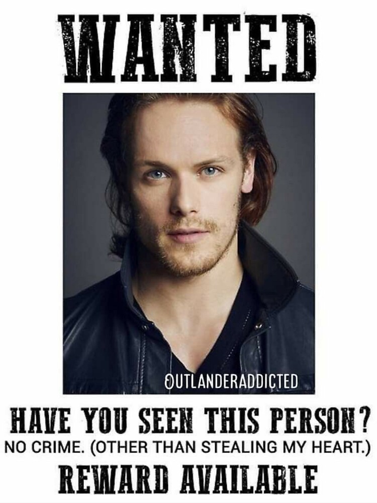 "sam heughan" Sticker for Sale by harleyshop | Redbubble