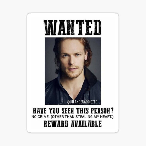 "sam heughan" Sticker for Sale by harleyshop | Redbubble