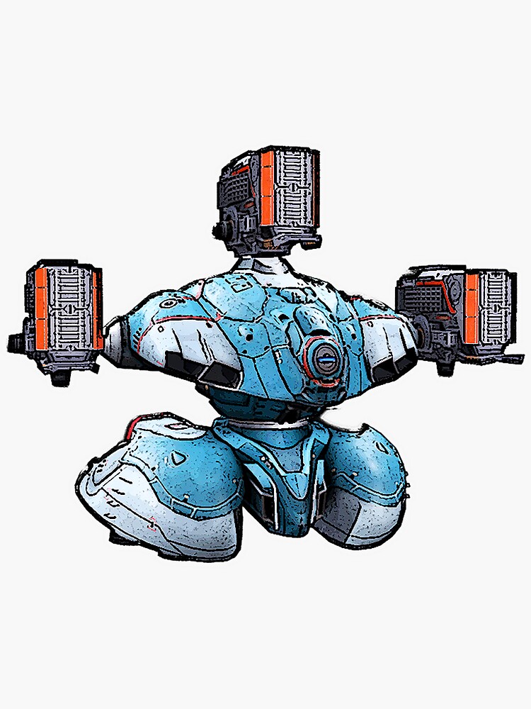 "War Robots - DEMETER" Sticker for Sale by baba-yaga | Redbubble