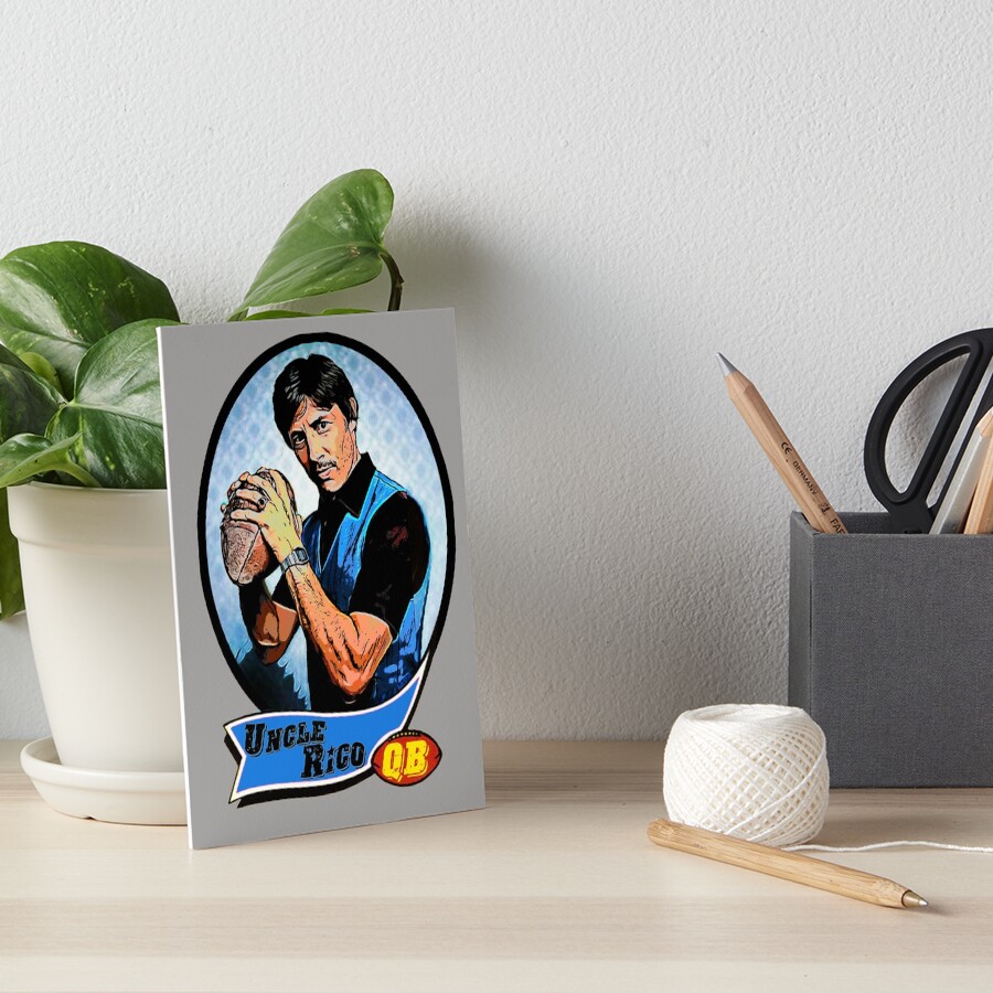 "Uncle Rico Football card" Art Board Print by JTK667 | Redbubble
