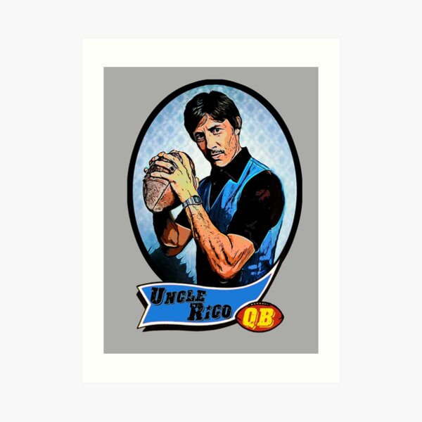 "Uncle Rico Football card" Art Print by JTK667 | Redbubble