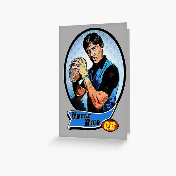 "Uncle Rico Football card" Greeting Card for Sale by JTK667 | Redbubble