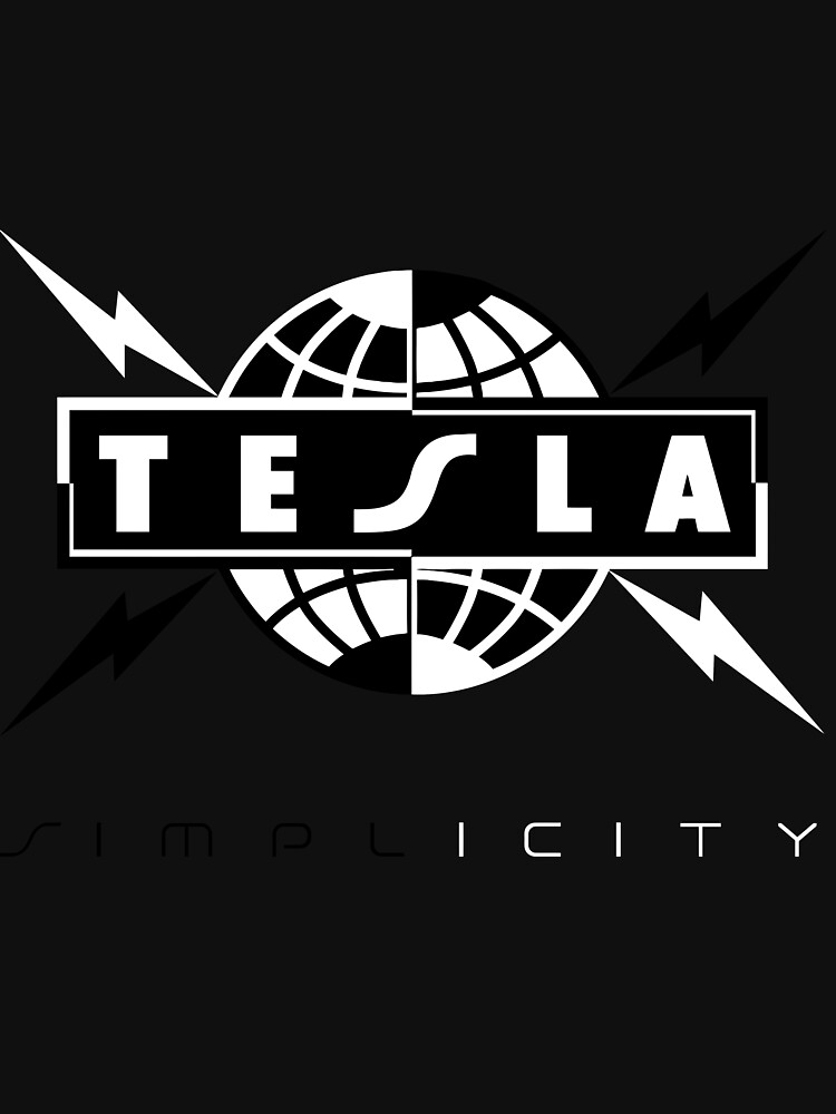 "Tesla Band Logo " Essential T-Shirt for Sale by ChakraAtelier | Redbubble