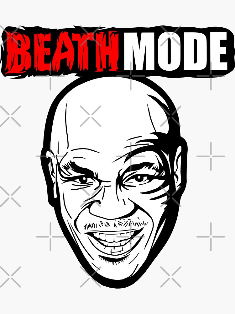 "Beast Mode Fitness Funny" Sticker for Sale by TimAddisonArt | Redbubble