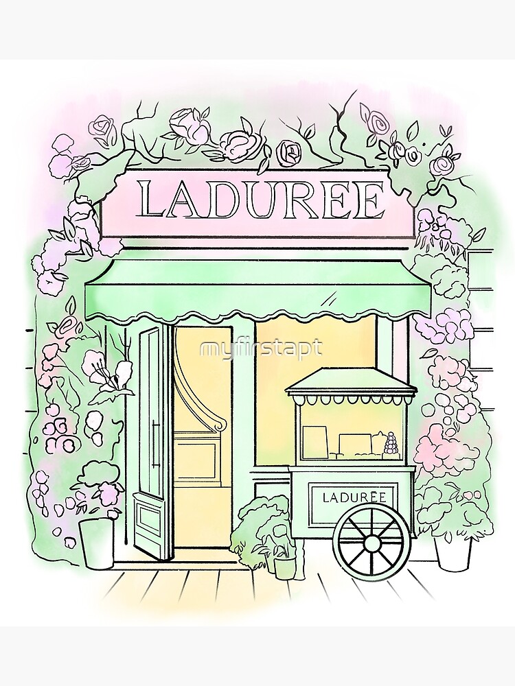 "Laduree Paris Storefront" Photographic Print by myfirstapt | Redbubble