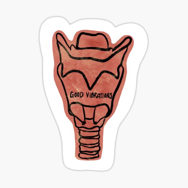 ""Good Vibrations" " Sticker for Sale by MaddieJMonahan | Redbubble