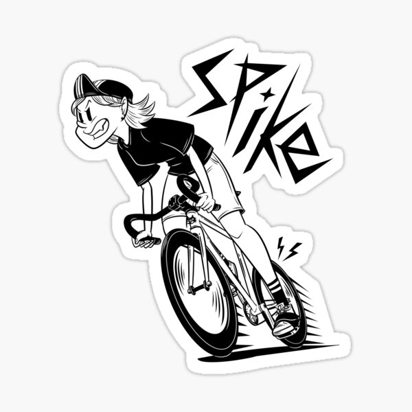 "Spike" Sticker for Sale by art-by-nidan | Redbubble