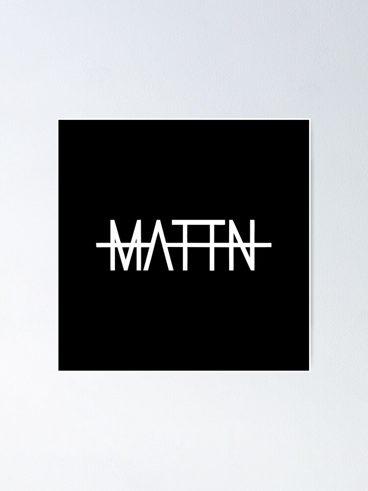"DJ-Mattn Logo" Poster by HermanPutte19 | Redbubble