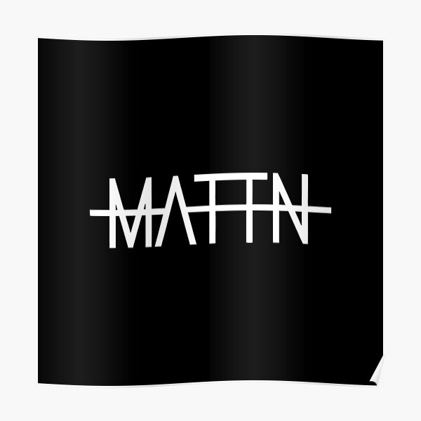 "DJ-Mattn Logo" Poster by HermanPutte19 | Redbubble