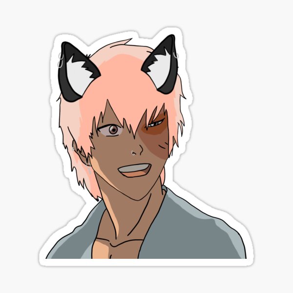 "Avatar Zuko cat boy/ soft boy " Sticker for Sale by BlueJae23 | Redbubble