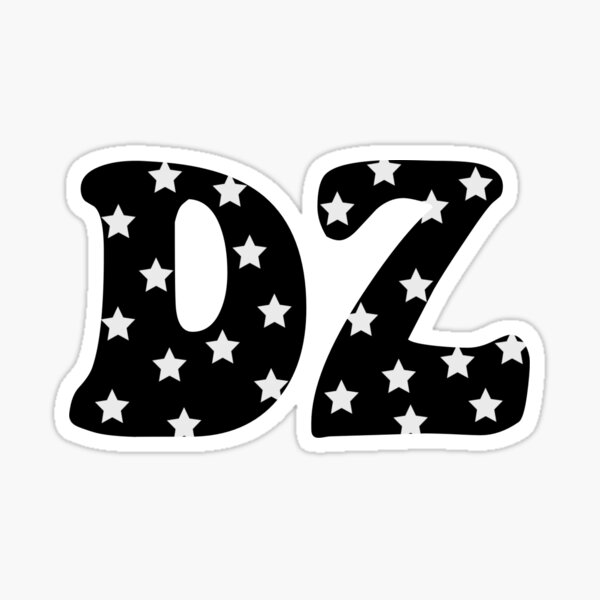 "DZ Stars" Sticker for Sale by amandaeg | Redbubble