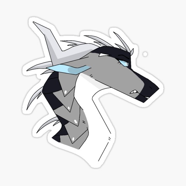 "Darkstalker " Sticker by Prickle-Bunny | Redbubble