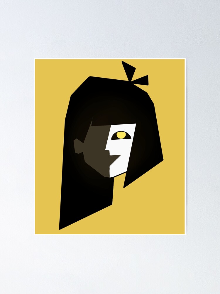 "ENA face" Poster by Shaddersss | Redbubble