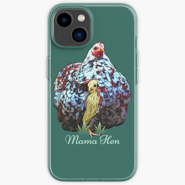 Funda de iPhone «Orgullosa gallina, por Mejor mamá gallina, Feliz día ...