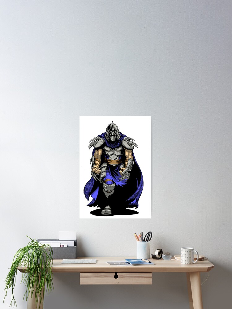 "The Shredder" Poster for Sale by Sketchbooks | Redbubble