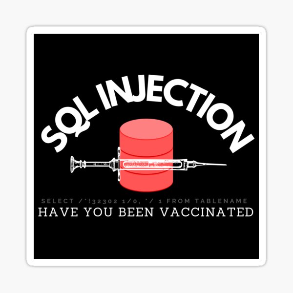 "Hacking Attack SQL Injection Cyber Security" Sticker by LeonardoBotha ...
