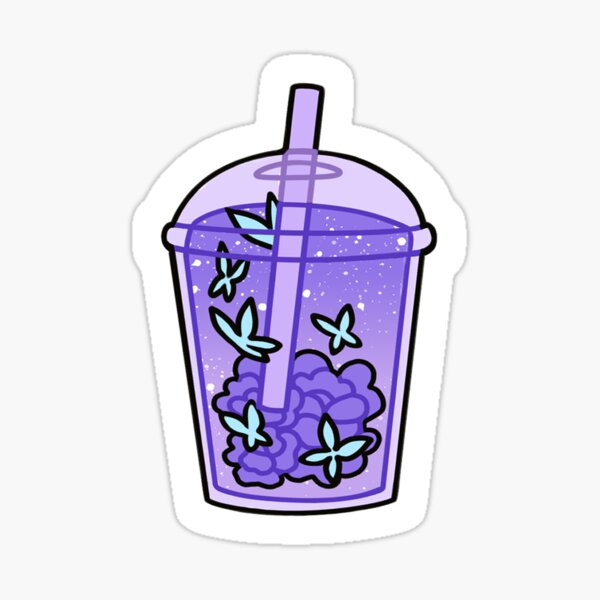 "Space tea" Sticker for Sale by arctic-foxy | Redbubble