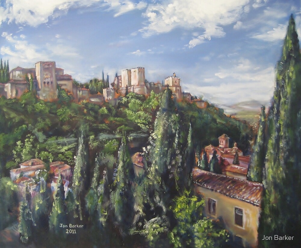 "The Alhambra" by Jon Barker | Redbubble