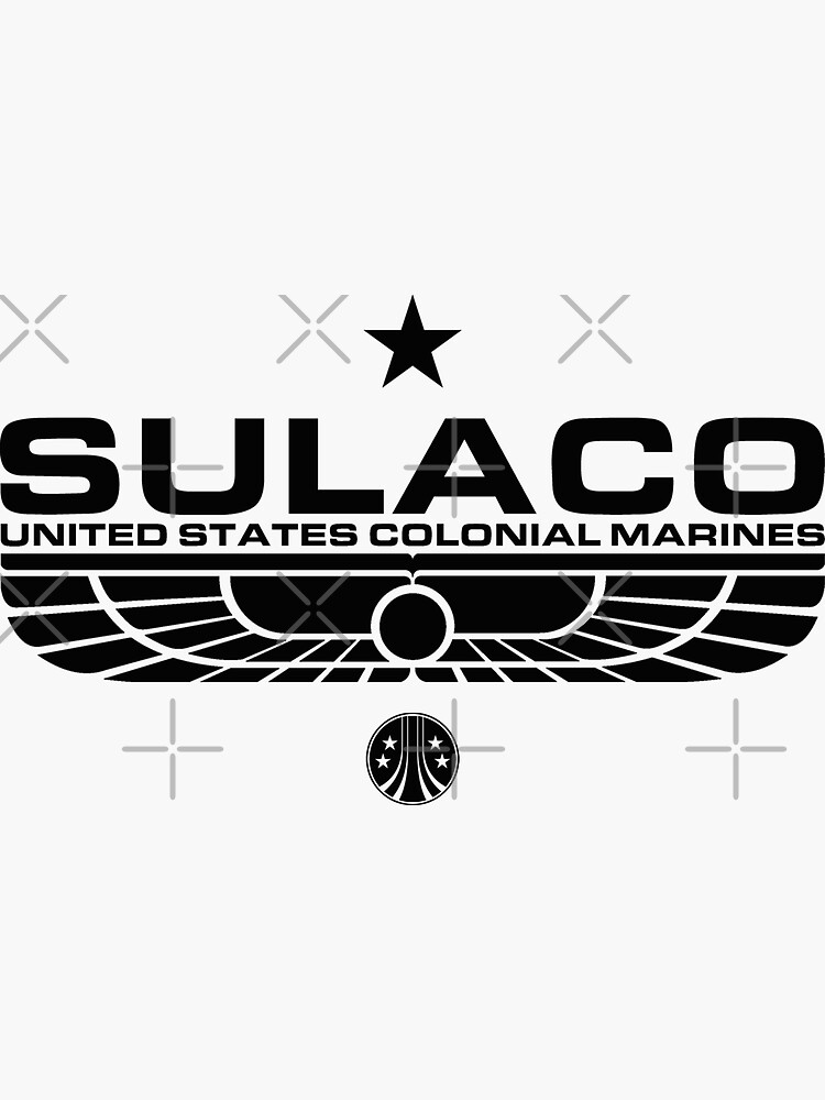 "..Sulaco." Sticker for Sale by Bay94 | Redbubble