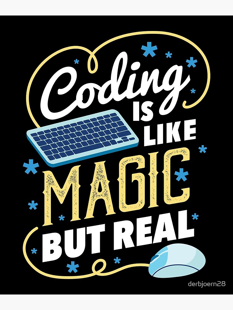 Funny Coding Gift For A Programmer Premium Matte Vertical Poster sold ...