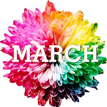 "March, welcome!" Poster for Sale by angelisart | Redbubble