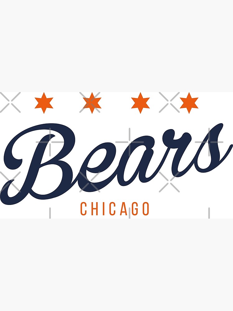 "Bears Script Logo" Poster by BearCreative | Redbubble
