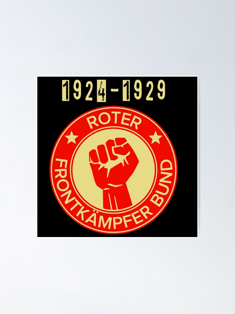 "Roter Frontkämpferbund" Poster by Aisavart | Redbubble