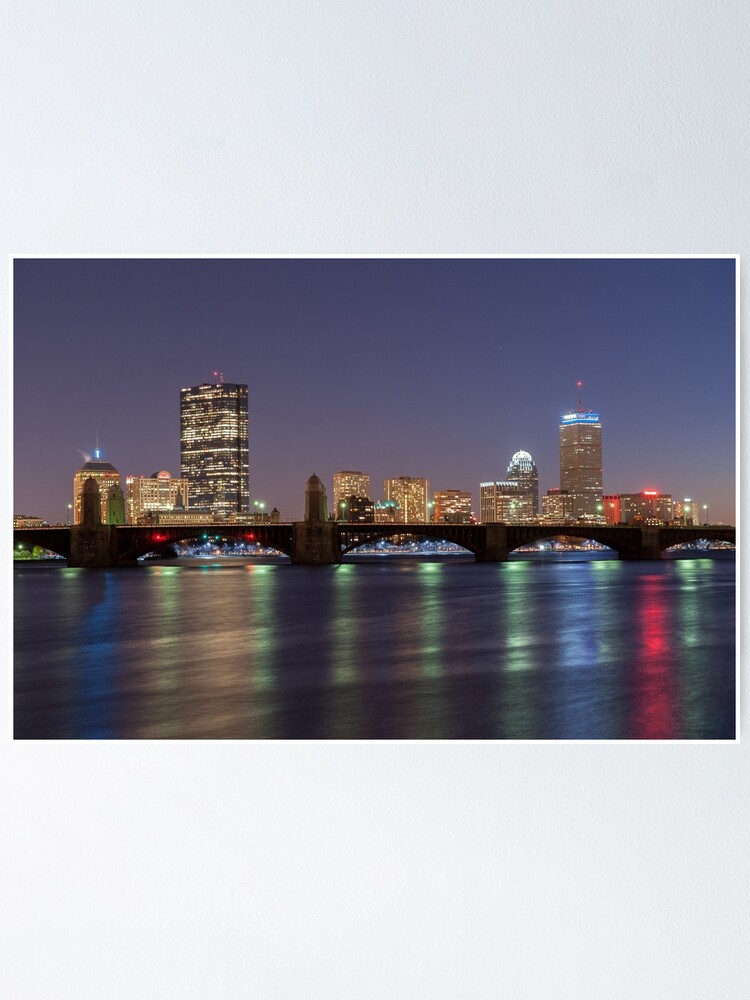 "Boston Reflections" Poster by InnovativeVisions | Redbubble