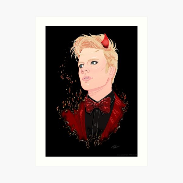 "Devil Patrick " Art Print for Sale by spencejsmith | Redbubble