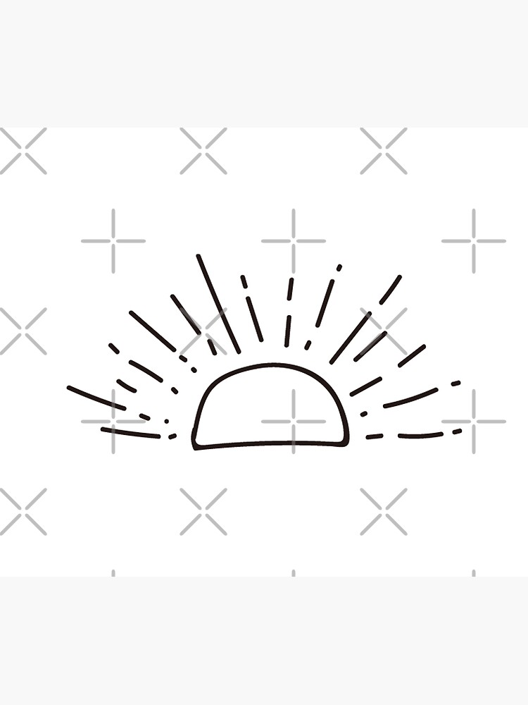 "Rising Sun Beam !" Poster for Sale by MYOMYO | Redbubble