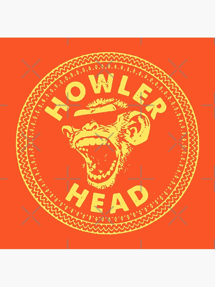 "Howler Head Logo" Poster by xorbah | Redbubble