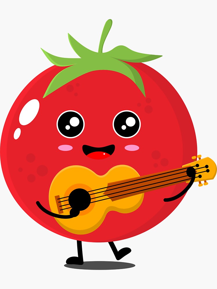 "Dancing Tomato" Sticker by HarryShakil | Redbubble