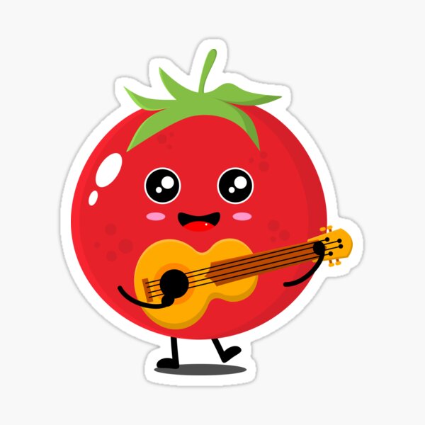 "Dancing Tomato" Sticker by HarryShakil | Redbubble