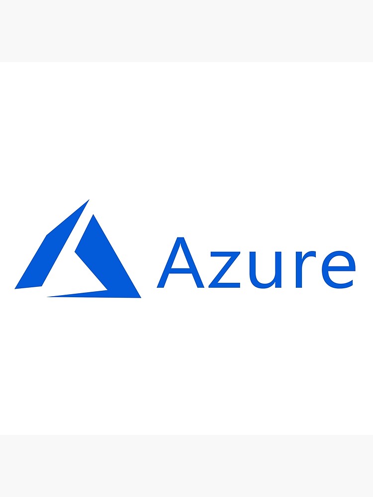 "Microsoft Azure" Poster by flynneres | Redbubble