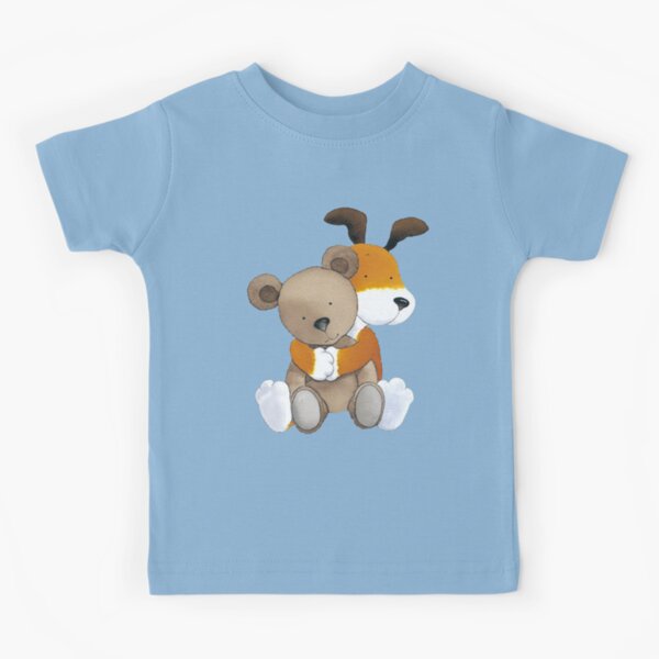 "Kipper the dog and his teddy bear" Kids T-Shirt by oldschool-kids ...