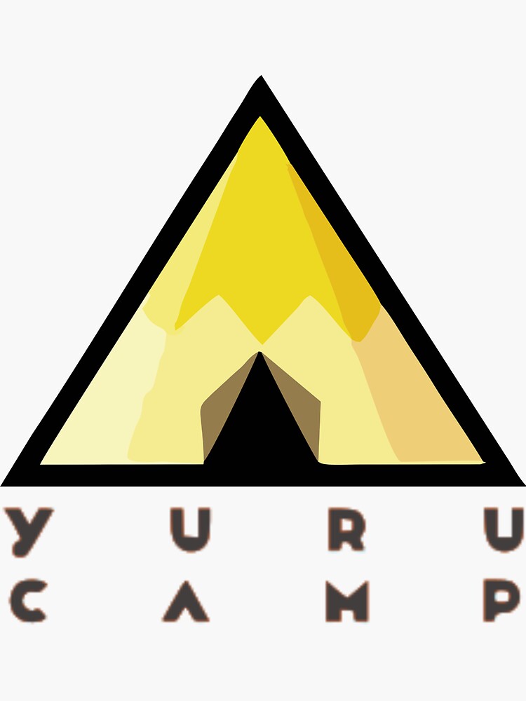 "Yuru Camp Tent" Sticker for Sale by Aaronvalentinus | Redbubble