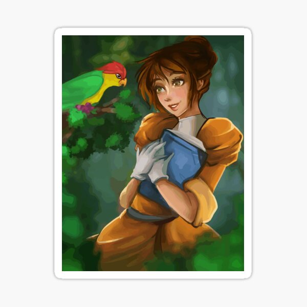 "jane fan art" Sticker for Sale by junezuber | Redbubble